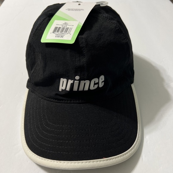 Prince | Accessories | Prince Core Tech Vented Cap Hat Mens Ml Black ...